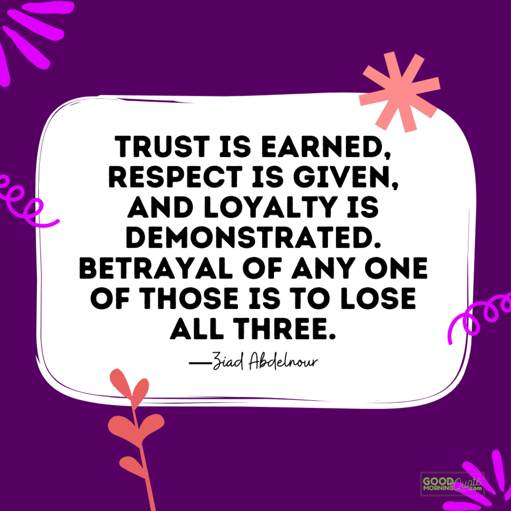 Betrayal Quotes with Images - Good Morning Quote